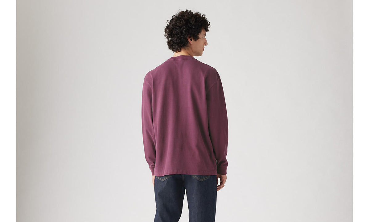 Levis Garment-Dyed Long Sleeve in Grape – Girl on the Wing