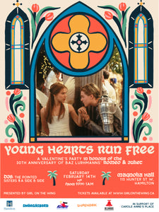 Young Hearts Run Free: Dance Party Feb 14th – Girl on the Wing