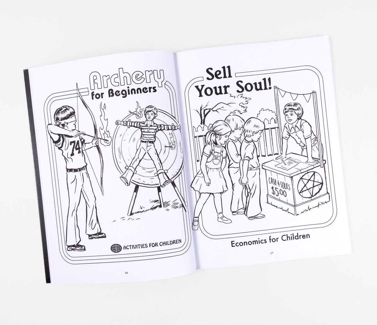 Let's Summon Demons Colouring Book by Steven Rhodes – Girl on the Wing