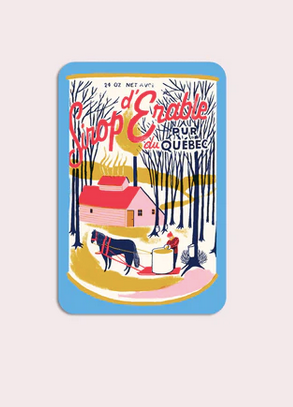 Maple Syrup Sticker – Girl on the Wing